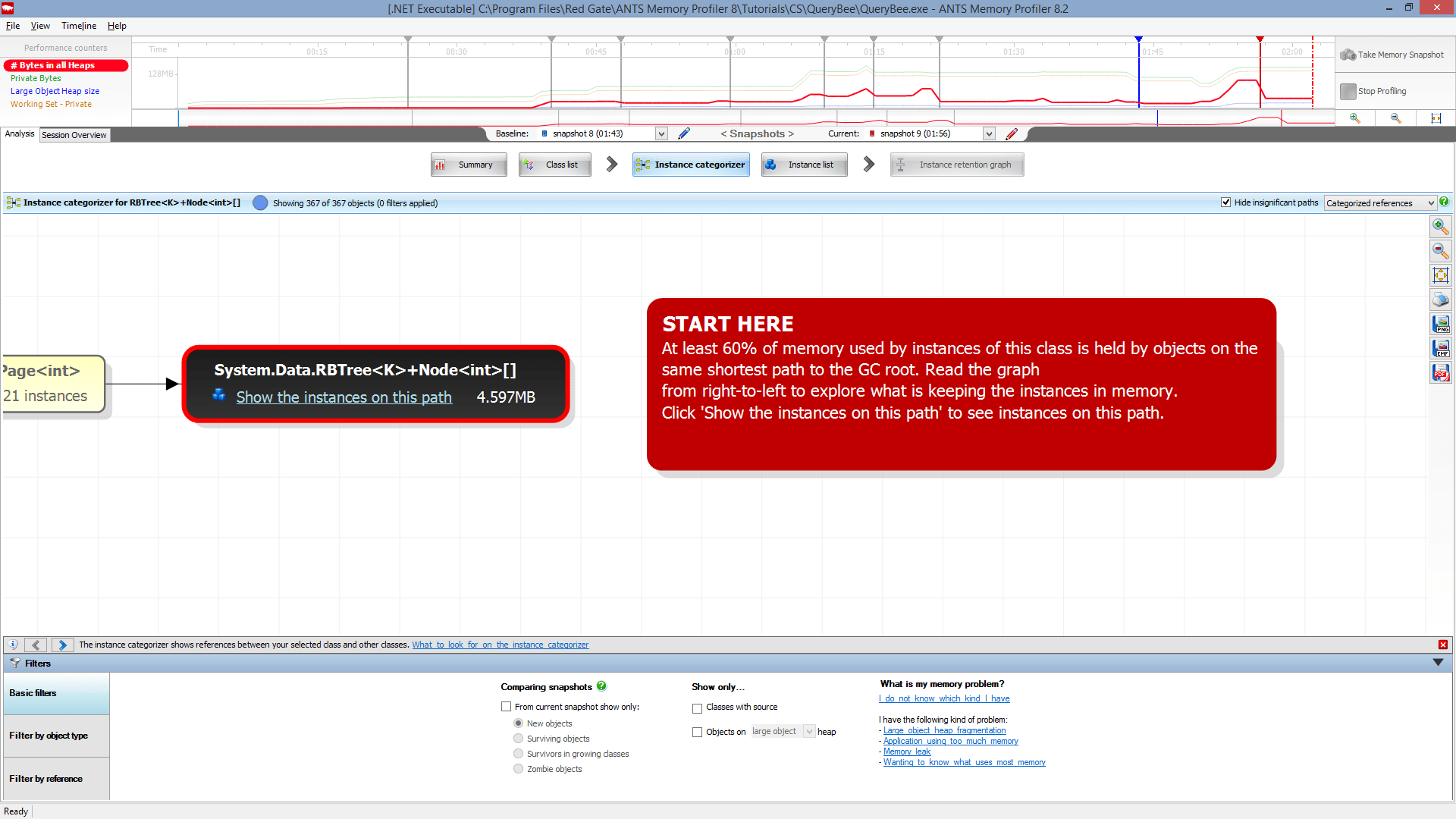 Net Memory Profiler By Redgate Ants Memory Profiler