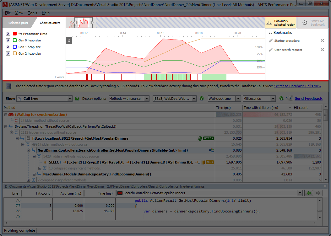 Profiler To Boost Application Performance Ants Performance Profiler