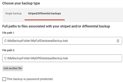 How To Create An Image From Database Backups Using Sql Clone Resources Sql Clone