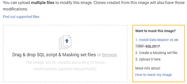 How To Create An Image From Database Backups Using Sql Clone Resources Sql Clone