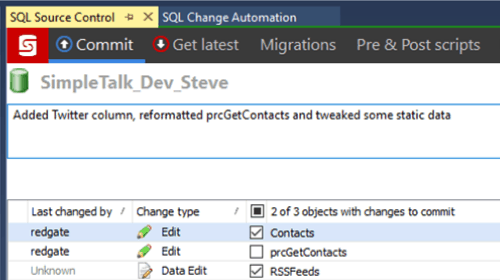 Sql Source Control Link Database To Tfs Svn Git Mercurial 7359
